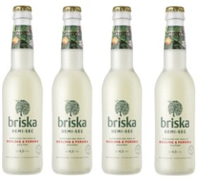 Köp Briska Riesling/Persika Demisec Alkoholfri 4x33 cl på delitea.se