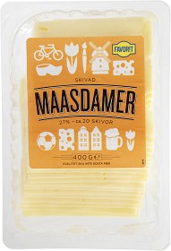 Köp FAVORIT SKIVAD MAASDAMER 400G på delitea.se