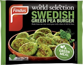 Köp BERGENDAHLS - 1512 - FINDUS - FIND WS SWEDISH GREEN PEA BURGER 300G ...