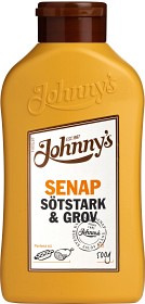 Köp Johnny´s Sötstark Grov Senap 500 g på delitea.se