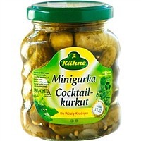 Köp Kühne Gurka Cocktailcornichon 180g på delitea.se