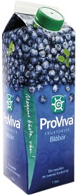 Köp ProViva Fruktdryck Blåbär 1,0 L på delitea.se