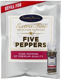 Köp Santa Maria Five Peppers Refill 57g på delitea.se