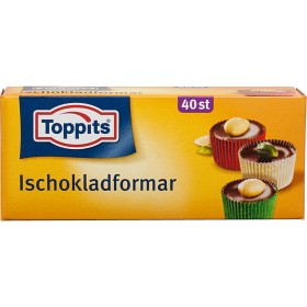 Köp Toppits Formar Ischoklad Aluminium 40p på delitea.se