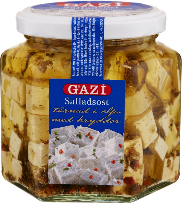 Köp BERGENDAHLS - 1512 - WERNERSSON - 1/4P GAZI SALLADSOST 300GX60 ...