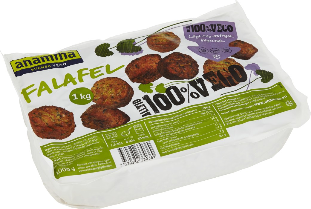 Köp Anamma Falafel 1000 g på delitea.se