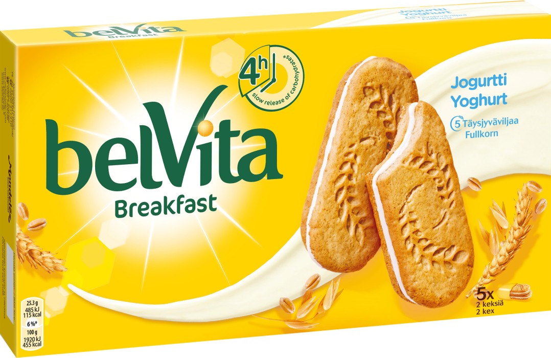 Köp Belvita Frukostkex Yoghurt 253 g på delitea.se