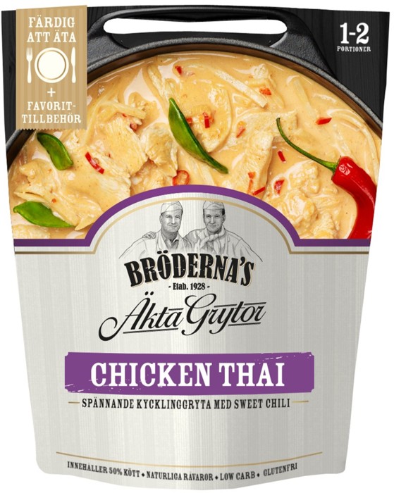 Köp BERGENDAHLS - 1512 - BRÖDERNA N - BN KÖK CHICKEN THAI 400G ...