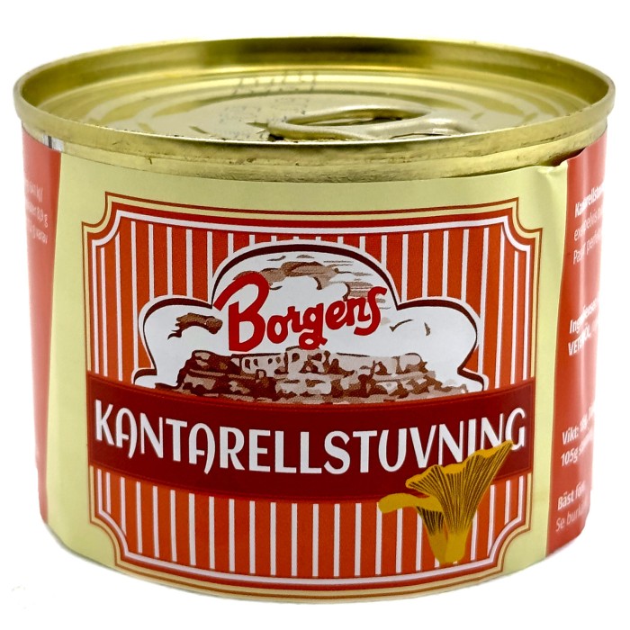 Köp Borgens Kantarellstuvning 185g på delitea.se