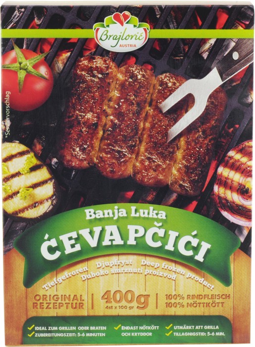 Köp BERGENDAHLS - 1512 - BRAJLOVIC - BRAJLOVIC CEVAP BANJA LUKA 400G ...