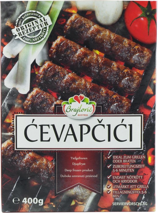 Köp BERGENDAHLS - 1512 - BRAJLOVIC - BRAJLOVIC CEVAP SARAJEVO 400G ...