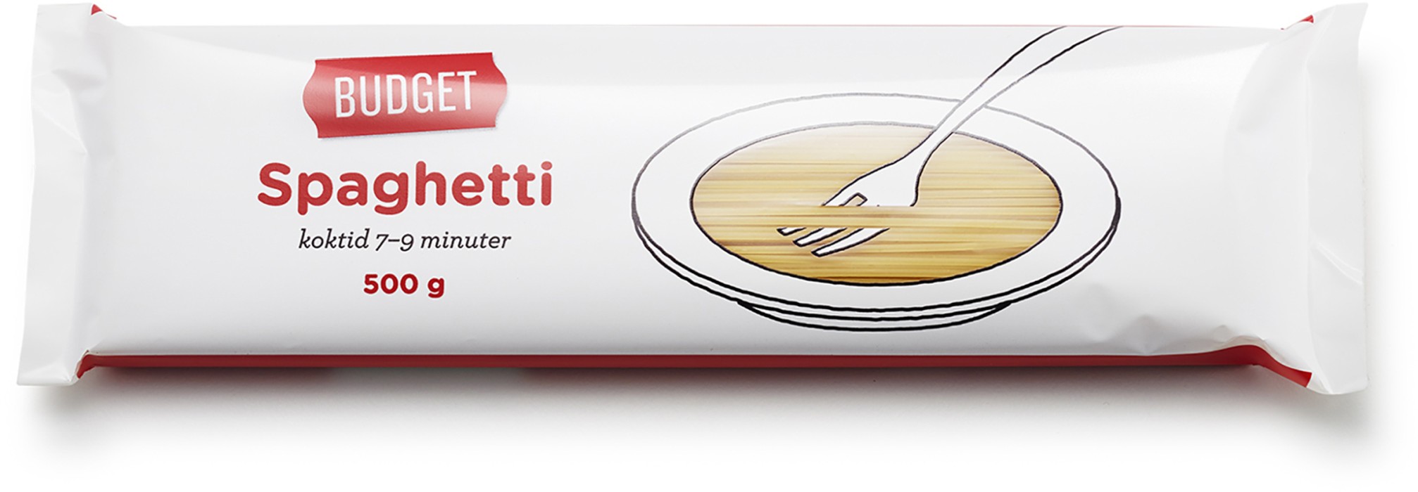 Köp BUDGET SPAGHETTI 500G på delitea.se