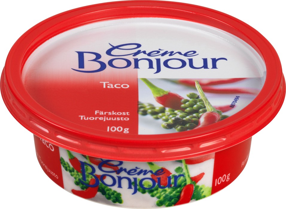 Köp Crème Bonjour Taco 100g på delitea.se