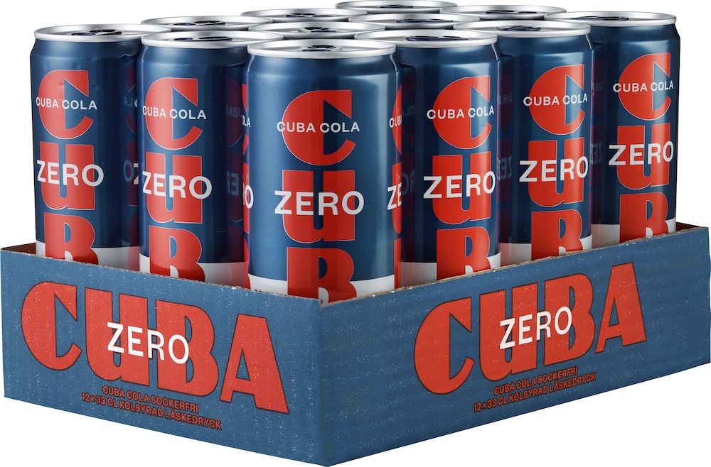 Köp Cuba Cola Zero 12x33 cl inkl. Pant på delitea.se
