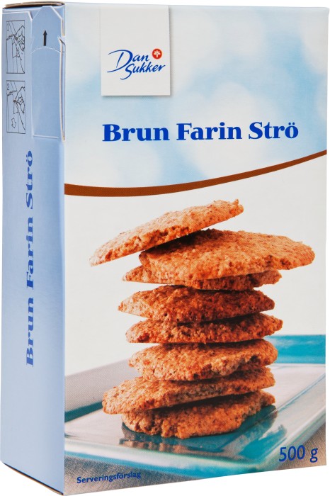 Köp Dansukker Brun Farin Strö 500 g på delitea.se
