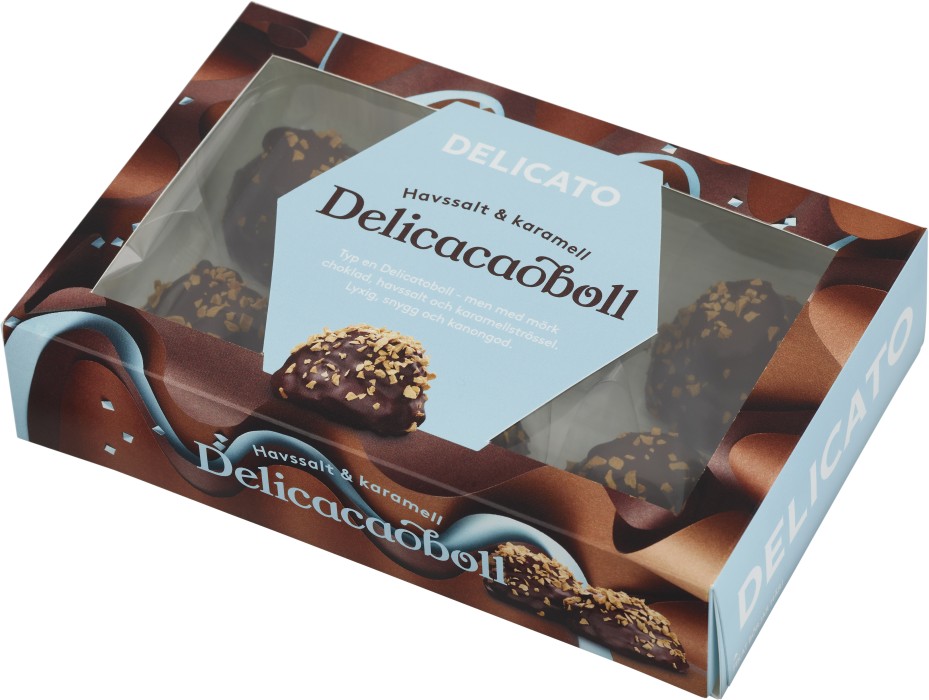 Köp Delicato Delicatoboll Havssalt & Karamell 6 p på delitea.se