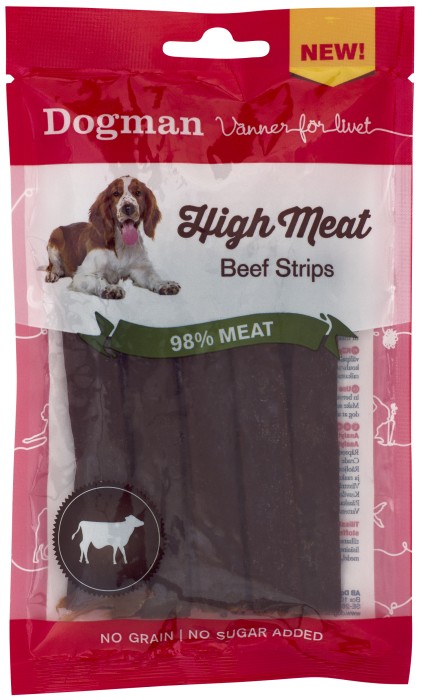 Köp BERGENDAHLS - 1512 - DOGMAN - DOGM HIGH MEAT BEEF STRIPS 70G ...
