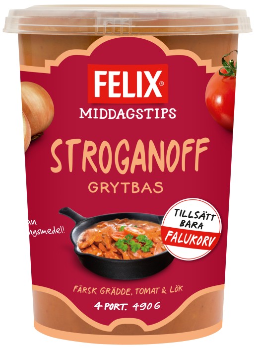 Köp Felix Stroganoff Grytbas 490 g på delitea.se