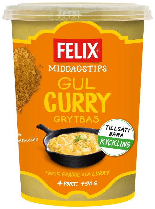 Köp Felix Curry Grytbas 490 g på delitea.se