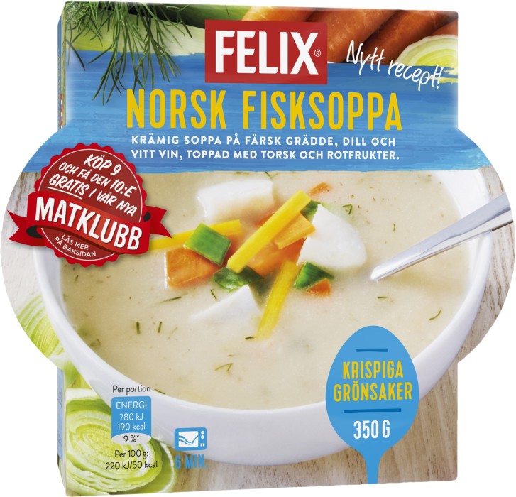Köp FELIX Norsk Fisksoppa 350 g på delitea.se