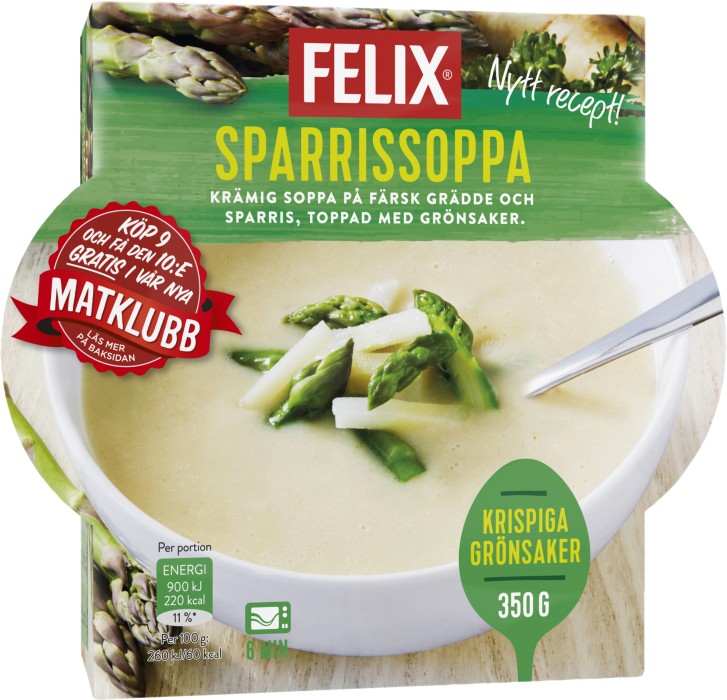 Köp FELIX Sparrissoppa 350 g på delitea.se