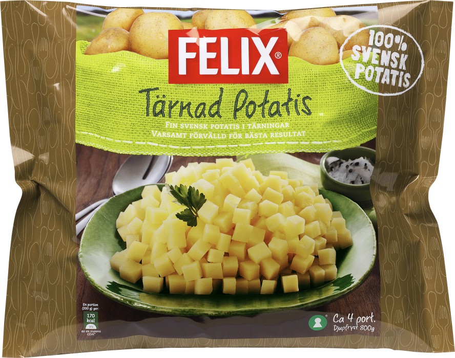 Köp FELIX Tärnad Potatis 800 g på delitea.se