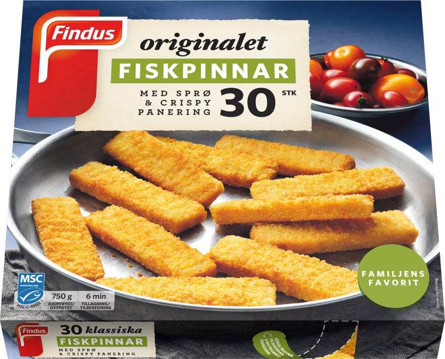 Köp BERGENDAHLS - 1512 - FINDUS - FIND MSC FISKPINNAR MSC 750G 30P ...