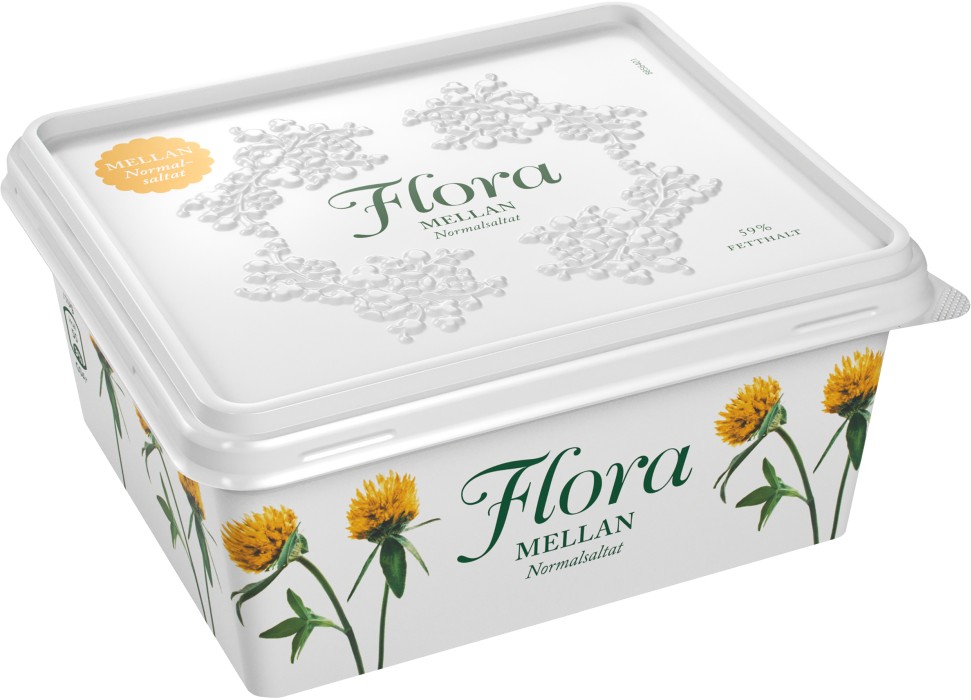 Köp Flora Matfett Mellan Normalsalt 600g på delitea.se