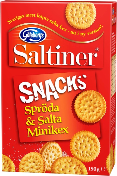 Köp BERGENDAHLS - 1512 - GÖTEBORGS - GBG SALTINER SNACKS 150G (ORKLA ...