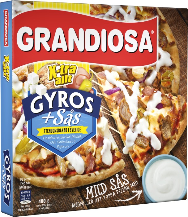 Köp GRANDIOSA Gyros mild sås 400 g på delitea.se