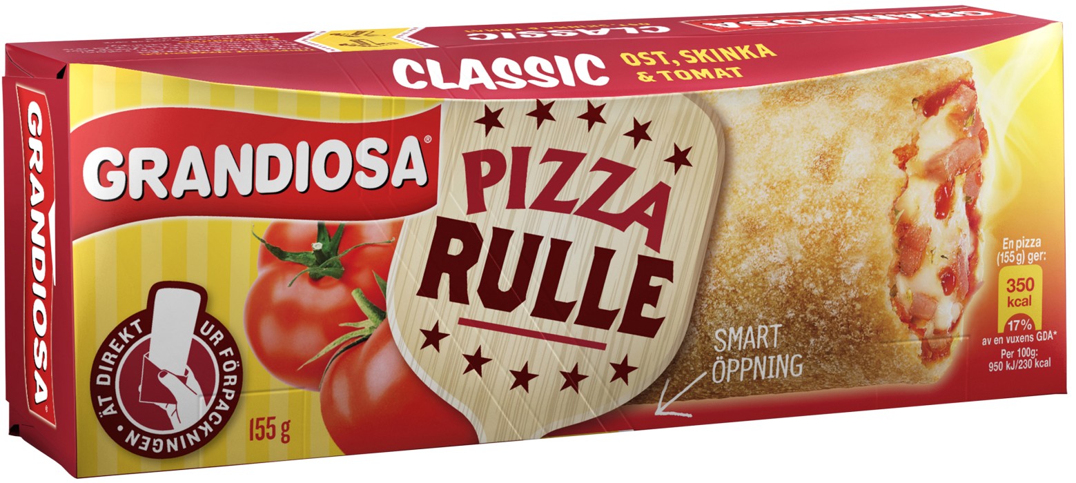 Köp GRANDIOSA Rulle ost&skinka 155 g på delitea.se