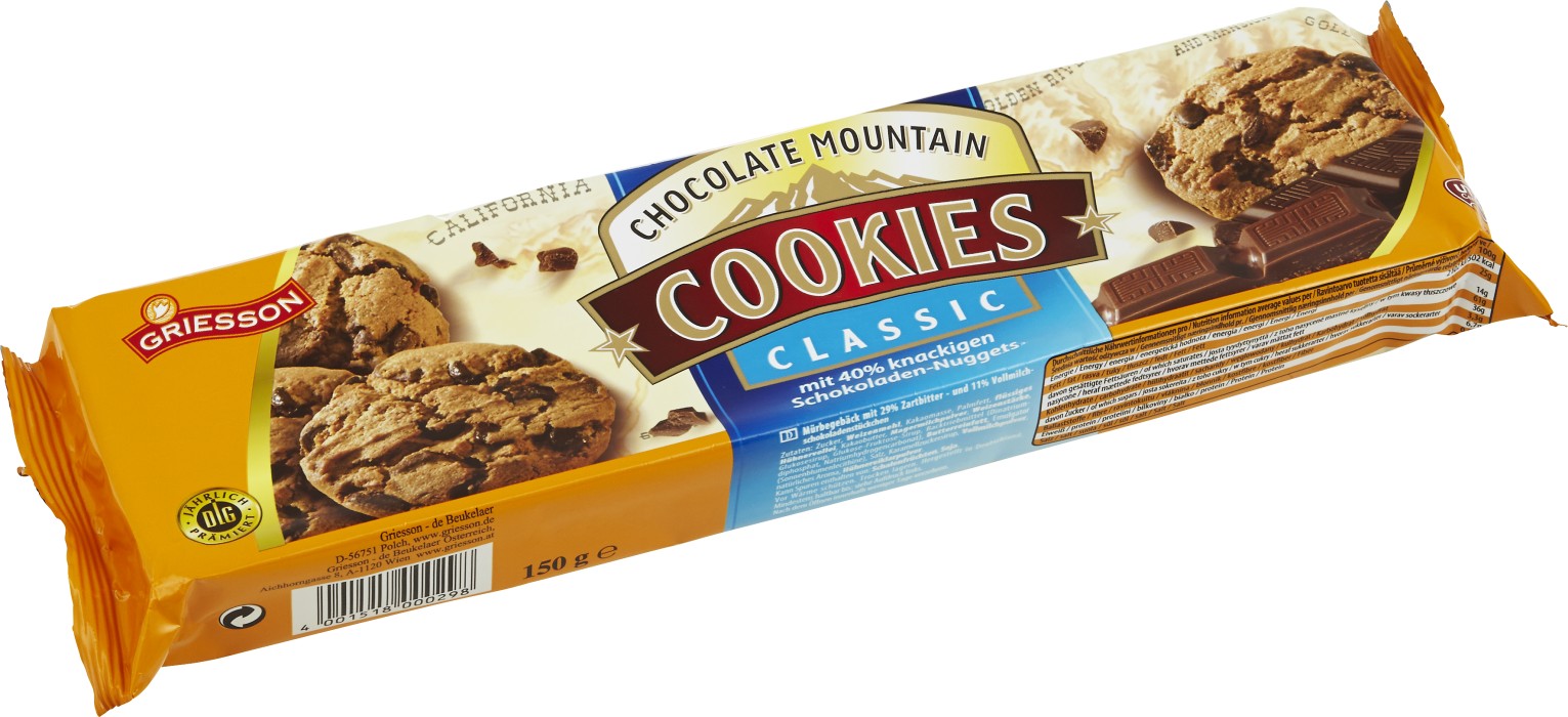 Köp BERGENDAHLS - 1512 - GRIESSON - GRIESSON CHOC MOUNTAIN 150G (ROYAL ...