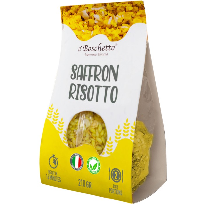 Köp Il Boschetto Italiensk Risotto med Saffran 210g på delitea.se
