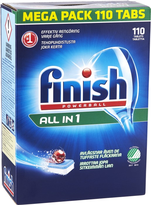 Köp Finish All in1 Disktabletter 110 Tabs på delitea.se