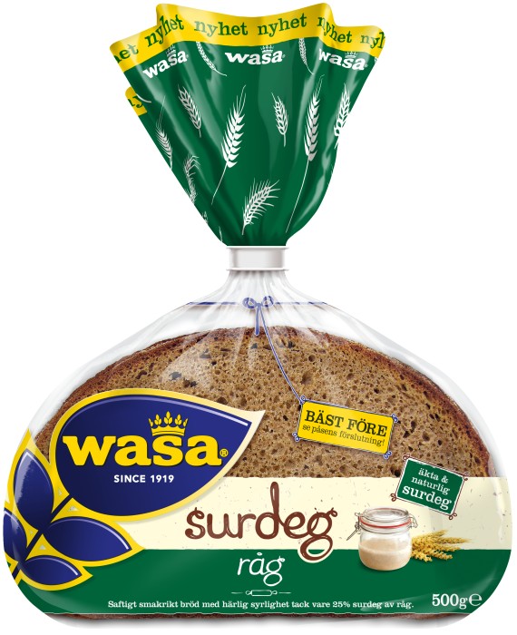 Köp Wasa Surdeg Råg 500g på delitea.se