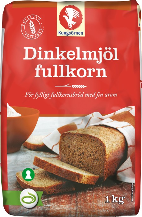Köp Kungsörnen Dinkelmjöl Fullkorn 1 kg på delitea.se