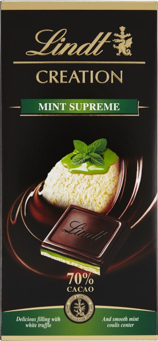 Köp BERGENDAHLS - 1512 - LINDT - LINDT CREATION MINT 70% 150G (LINDT ...