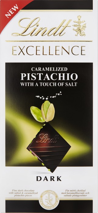 Köp BERGENDAHLS - 1512 - LINDT - LINDT EXC MÖRK CHOKL PISTAGE 100G ...