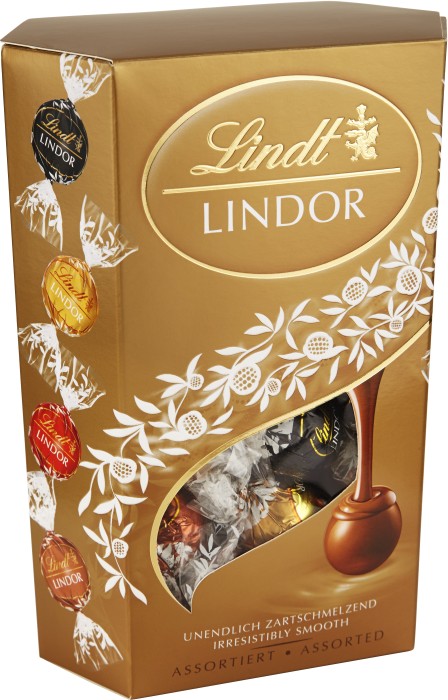 Köp BERGENDAHLS - 1512 - LINDOR - LINDT LINDOR CORNET MIXAD 500G JUL ...