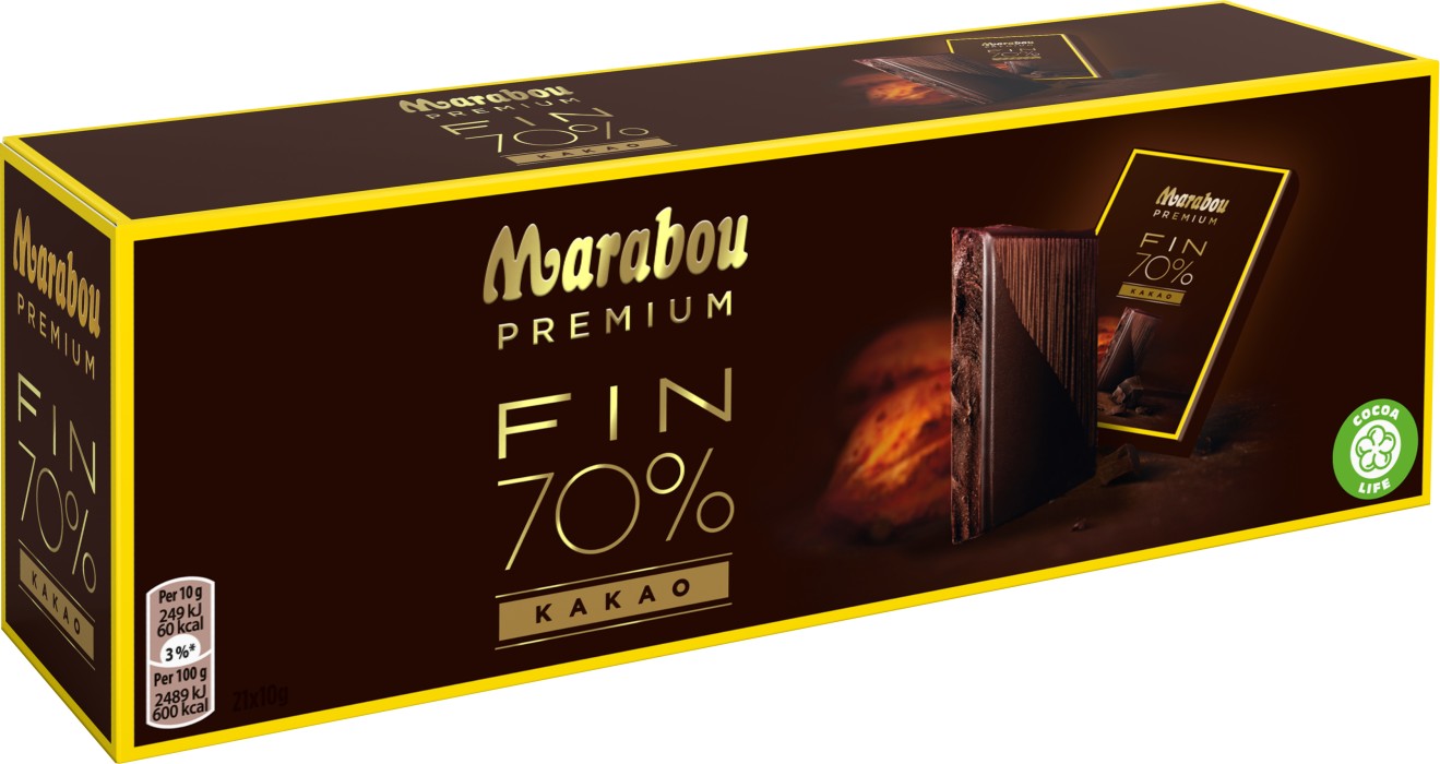 Köp Marabou Premium Giftbox 70% 210 g på delitea.se