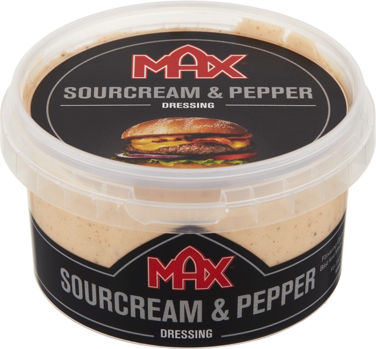 Köp BERGENDAHLS - 1512 - MAX - MAX HAMBURGERDRESSING SOURC&PEPPER 220ML ...