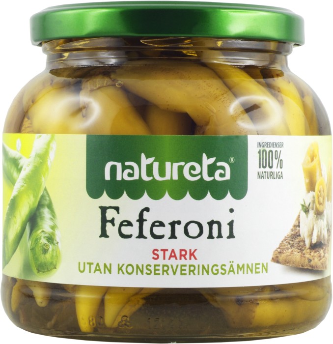Köp BERGENDAHLS - 1512 - NATURETA - NATURETA FEFERONI STARK 480G ...