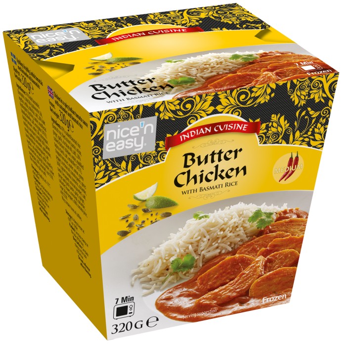 Köp BERGENDAHLS - 1512 - NICE EASY - NICE EASY BUTTER CHICKEN 320G ...