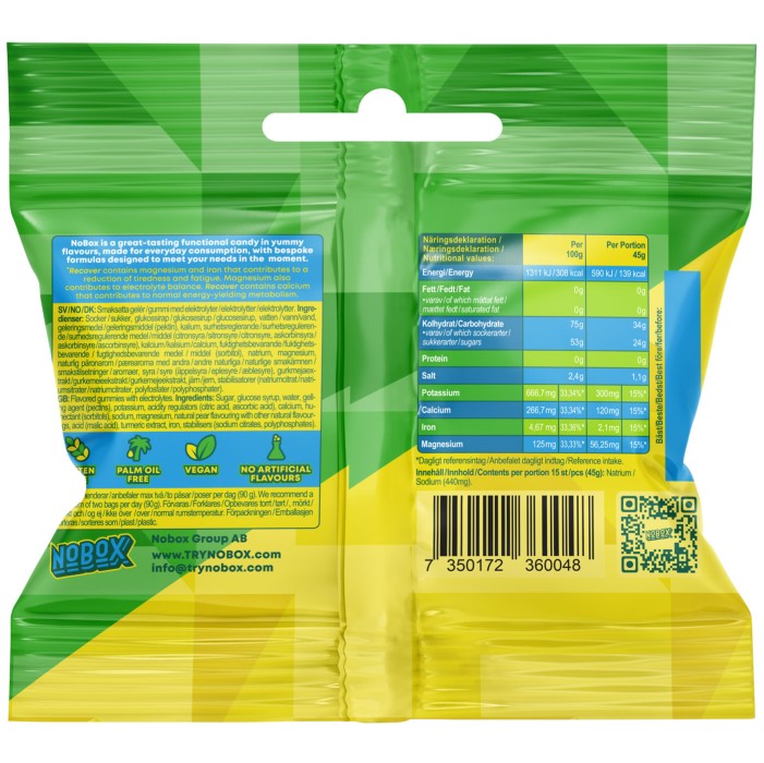 Köp NoBox Pick Me Up Pear 45g på delitea.se
