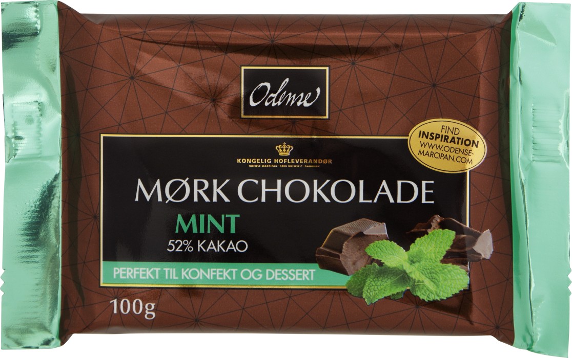 Köp Odense Mörk Choklad Mint 100g på delitea.se