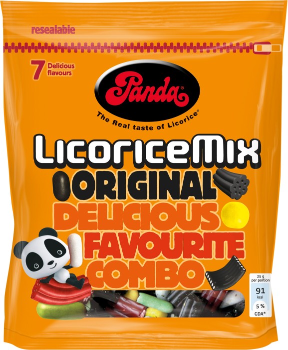 Köp Panda Liquorice Mix 200 g på delitea.se