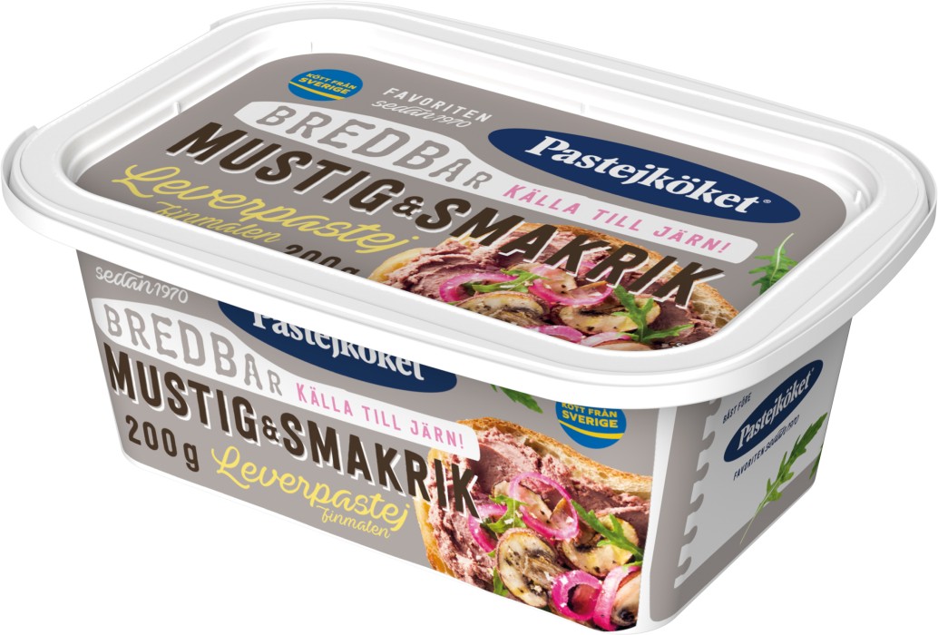 Köp BERGENDAHLS - 1512 - PASTEJKÖKET - PK MUSTIG/SMAKRIK LEVERPASTEJ ...
