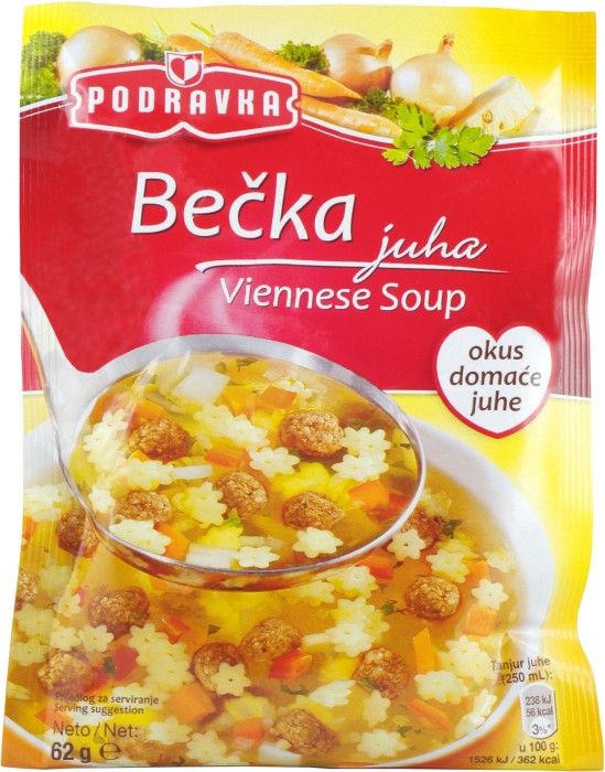 Köp Podravka Viennese Soup 62 g på delitea.se