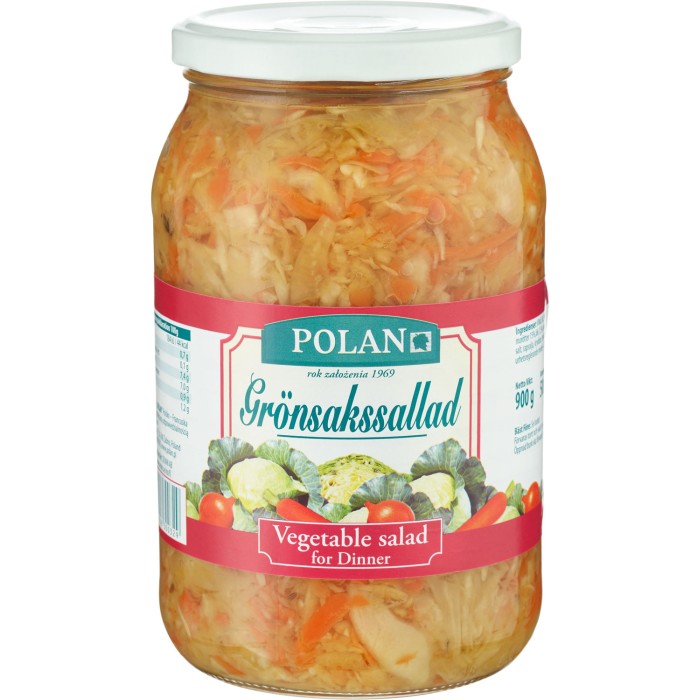 Köp Polan Grönsakssallad 900g på delitea.se
