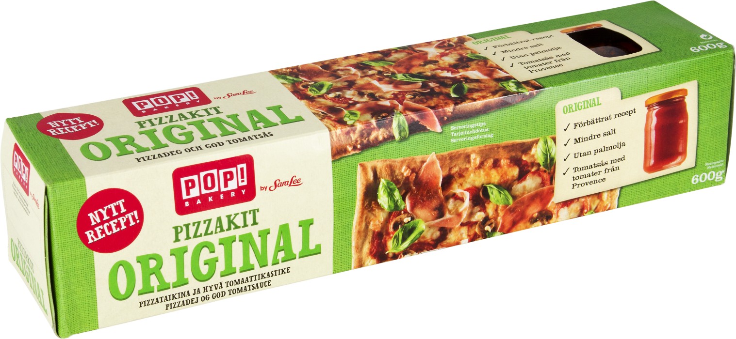 Köp BERGENDAHLS - 1512 - POP BAKERY - POP BAKERY PIZZA KIT 600G ...